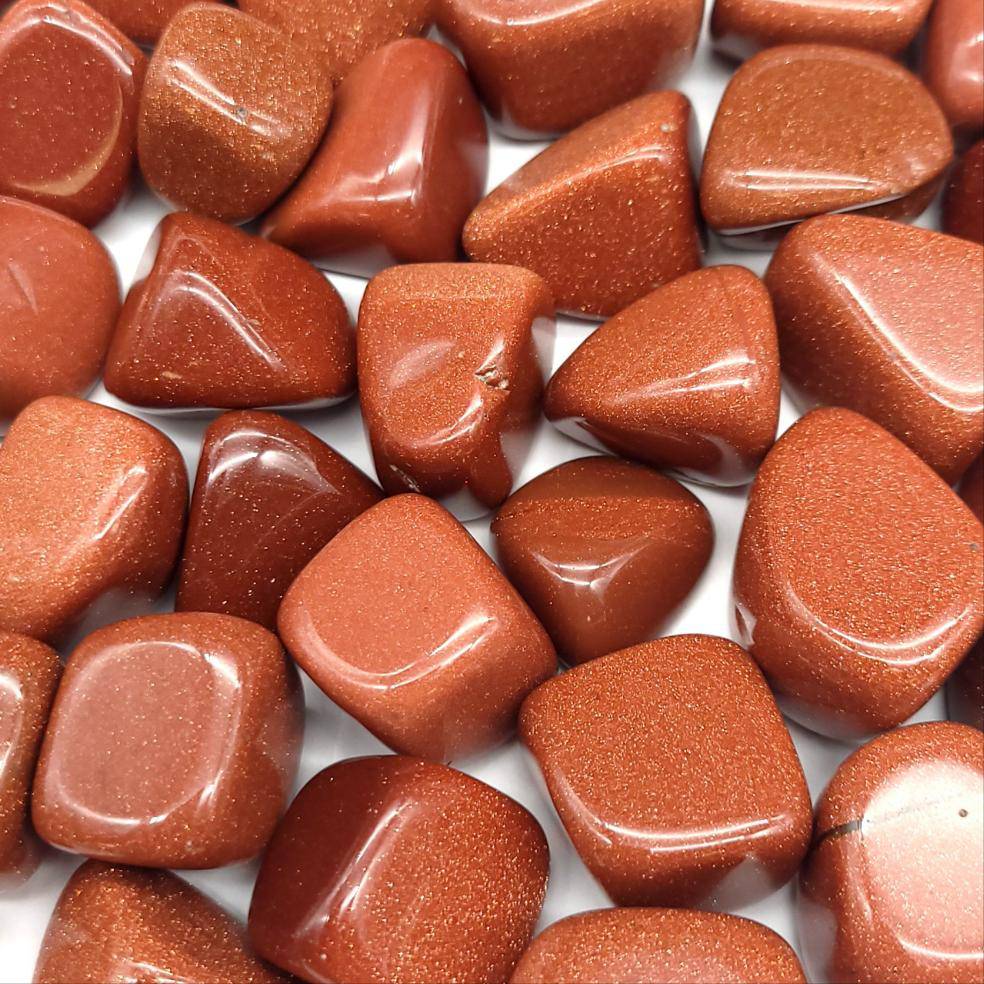 Goldstone Tumbled Stone 1 kg – Funky Stuff